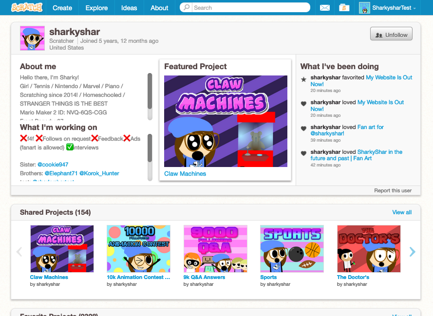 How to follow yourself – Sharkyshar